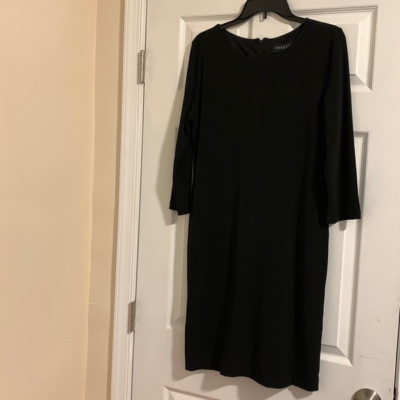 Rekucci | Dresses | Nwt Rekucci Simple Black Dress | Poshmark